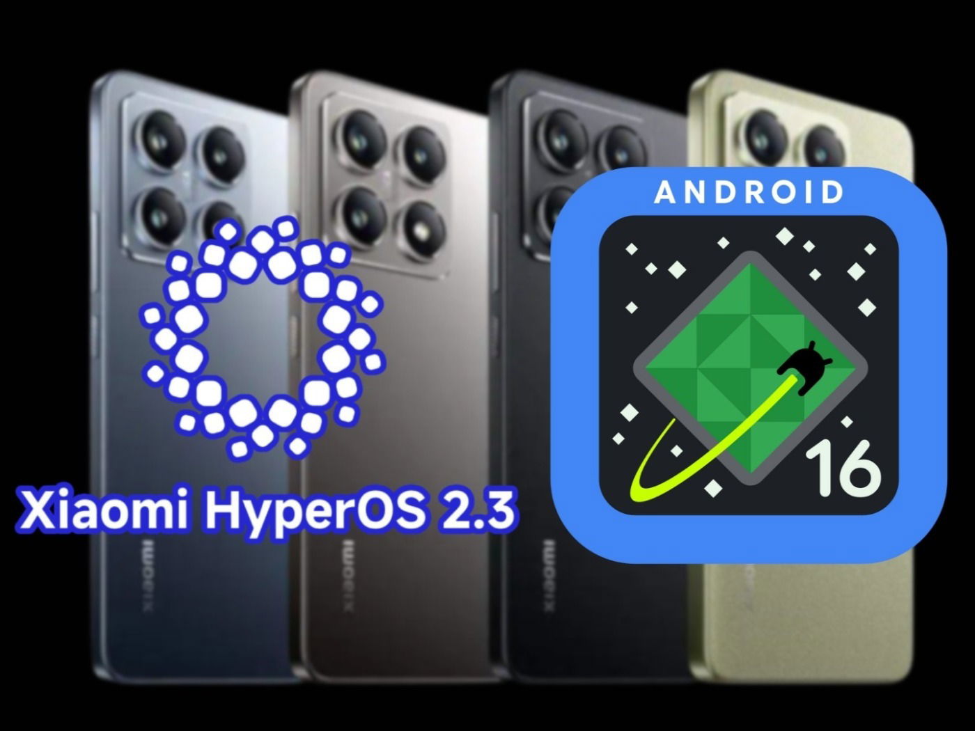 Android 16 chegando aos Xiaomis! HyperOS 2.3 é liberada para estes ...
