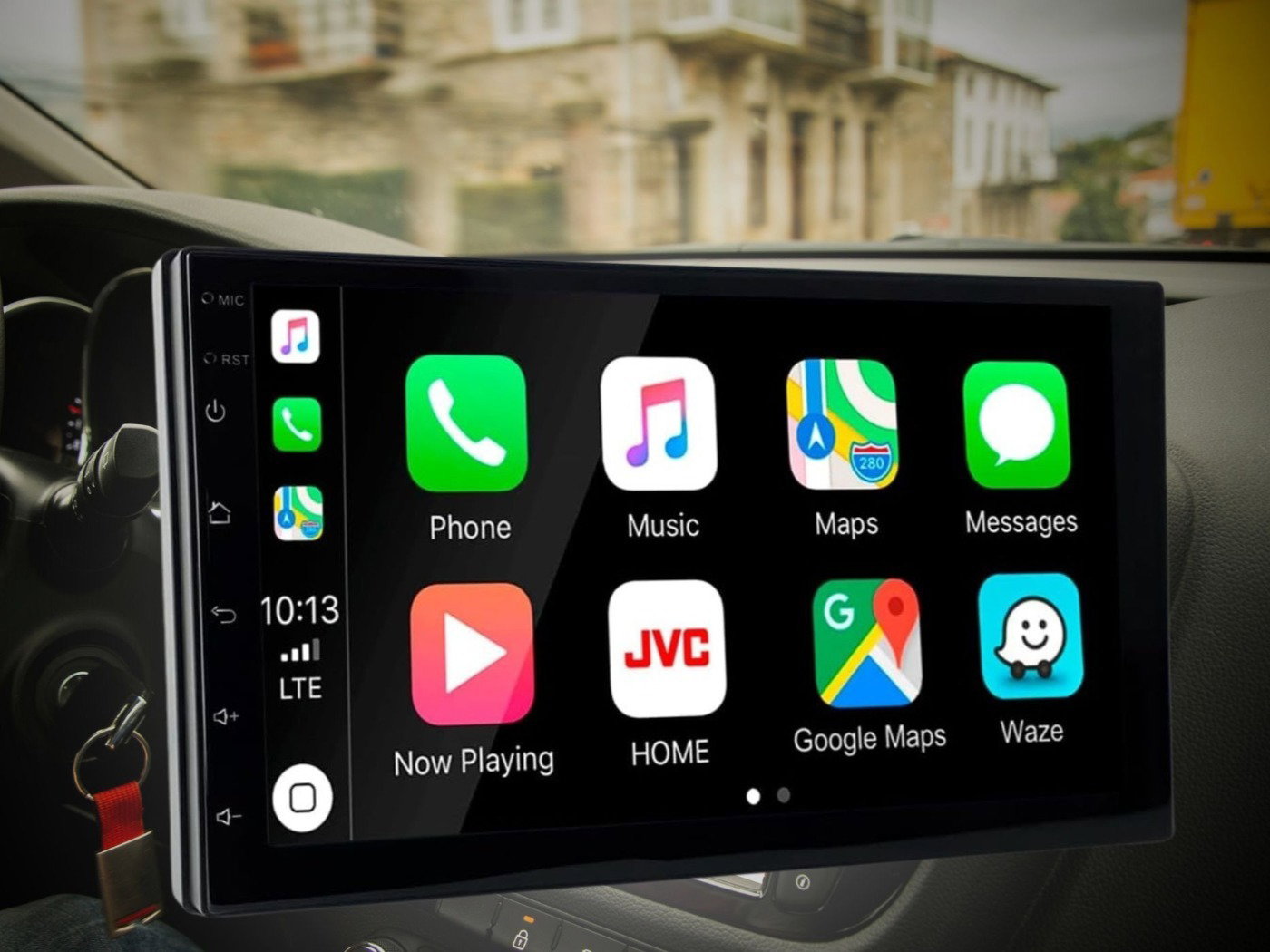 Central Multimidia H-Tech com Android Auto e Apple Car Play por -29% ...