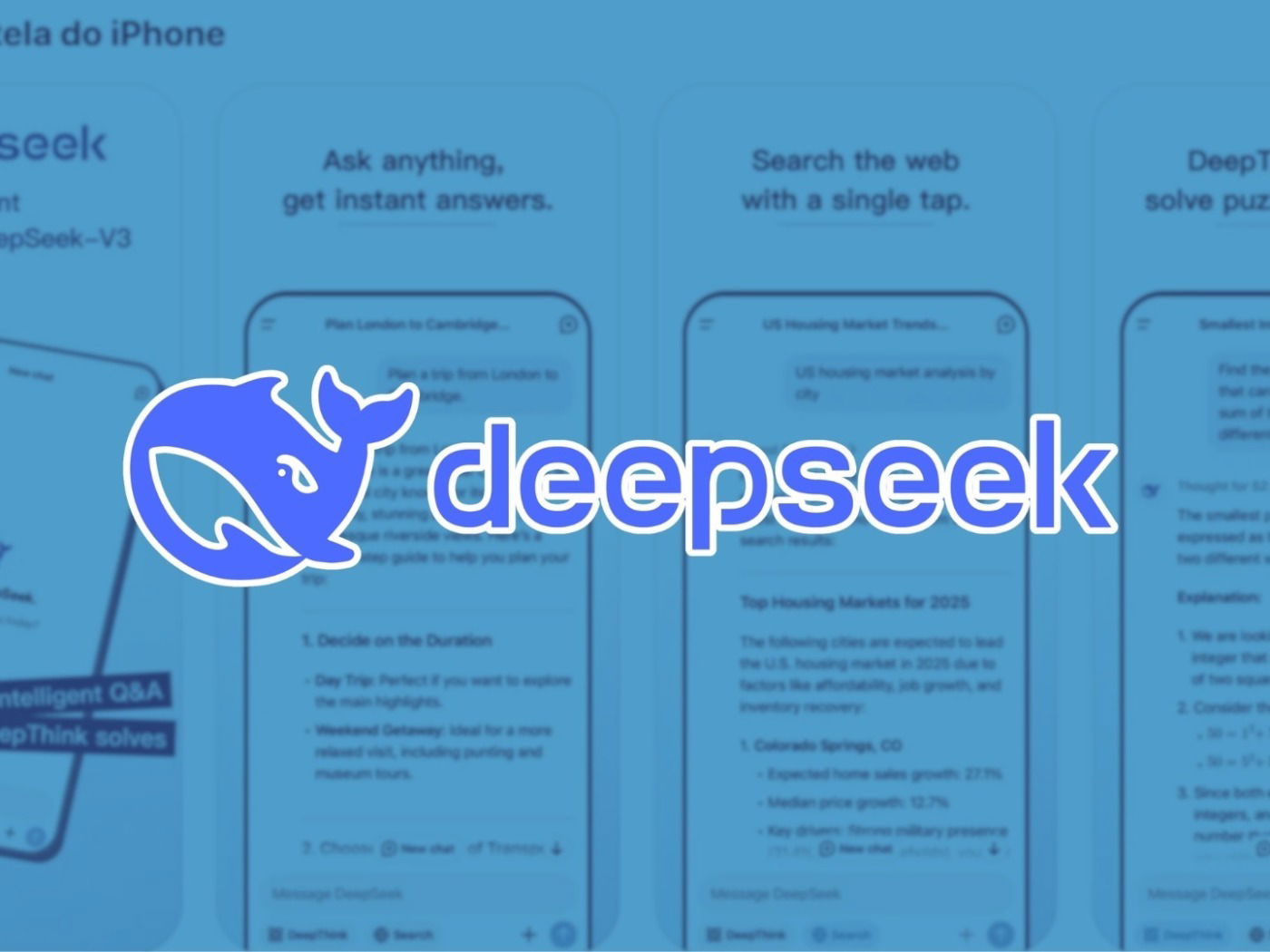 DeepSeek é o aplicativo mais baixado na App Store do Brasil - TechShake