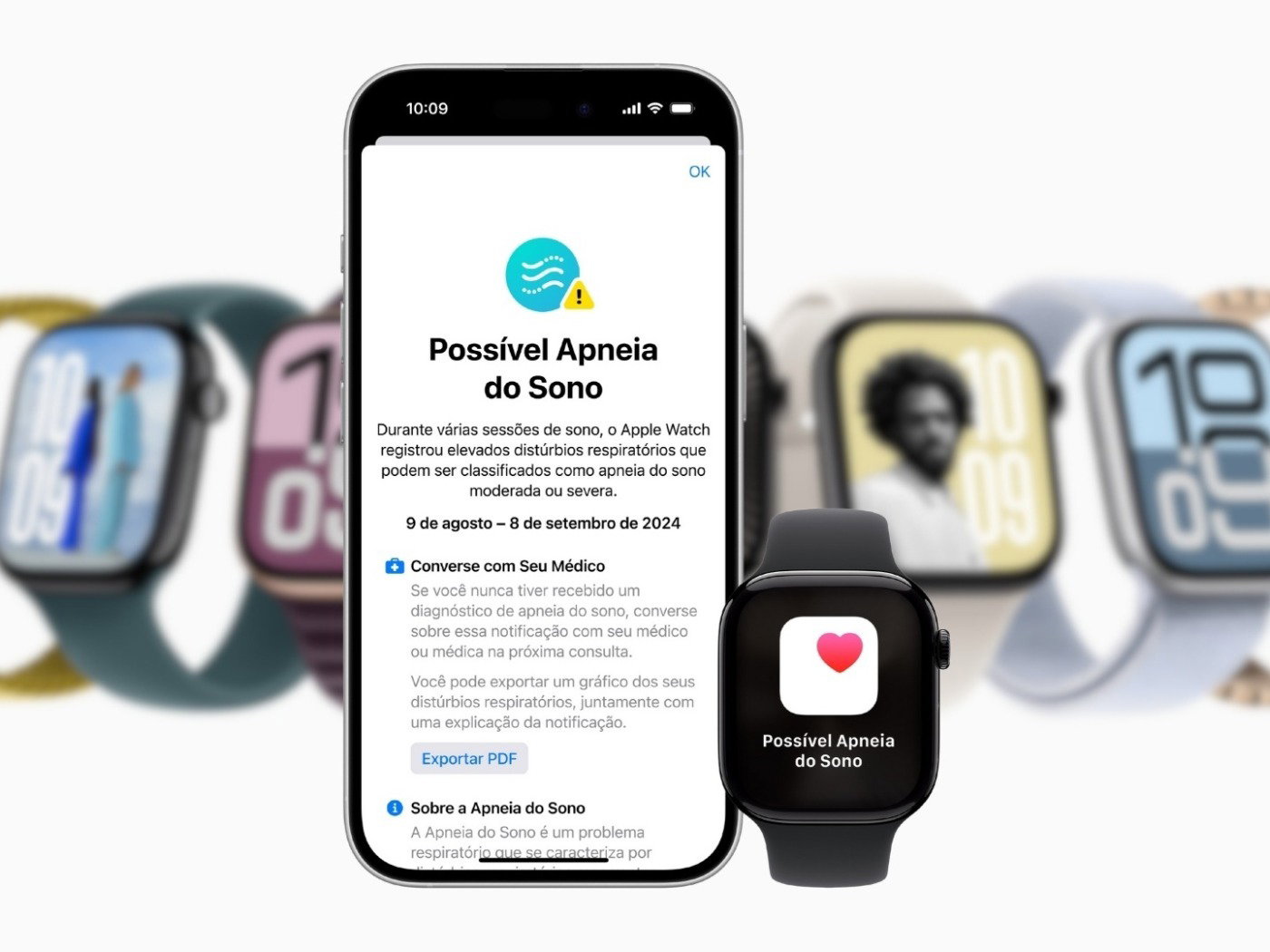 Detecção de apneia do sono do Apple Watch é lançada no Brasil; saiba ...