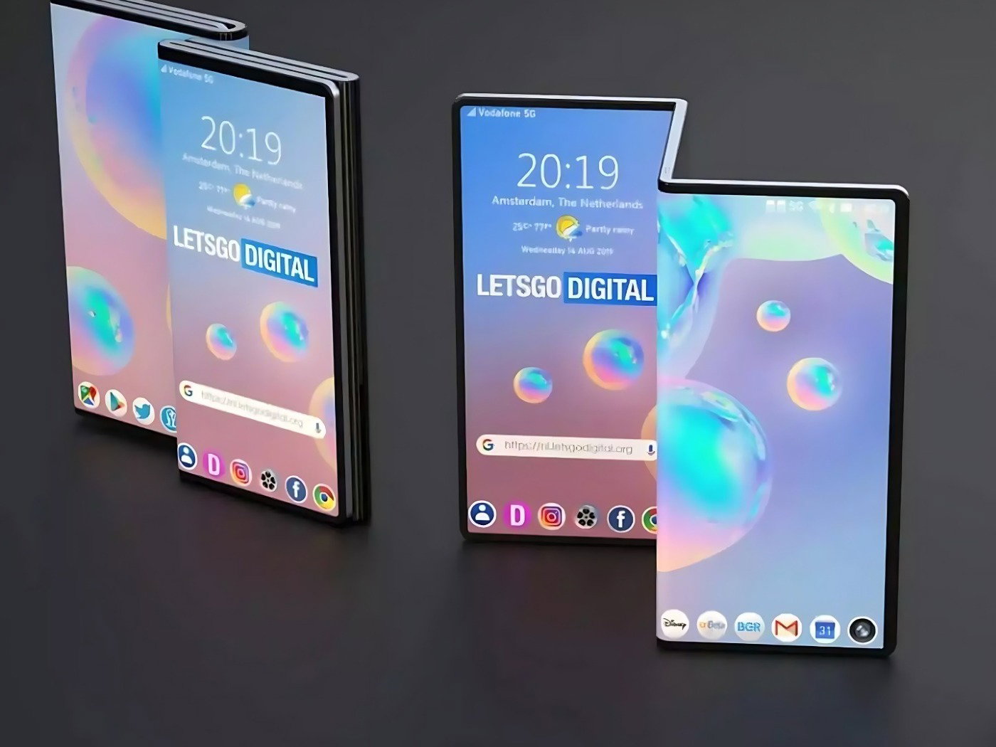 Galaxy tri-fold: patente revela as primeiras características do ...