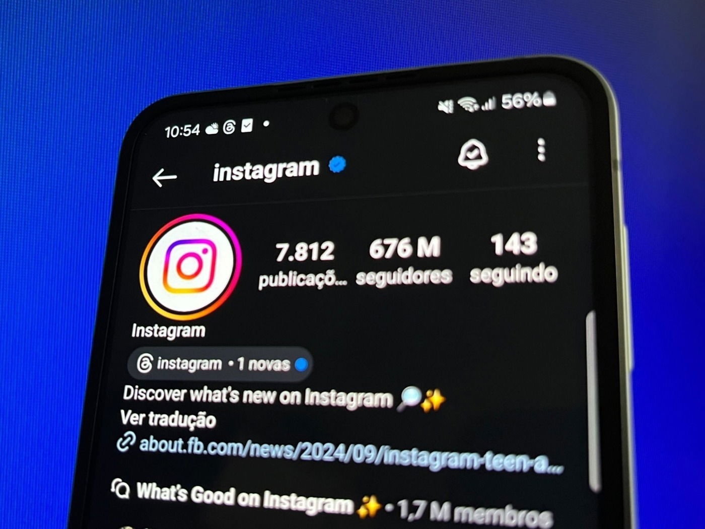 Instagram desenvolve recurso para gerar imagens de perfil com IA - TechShake