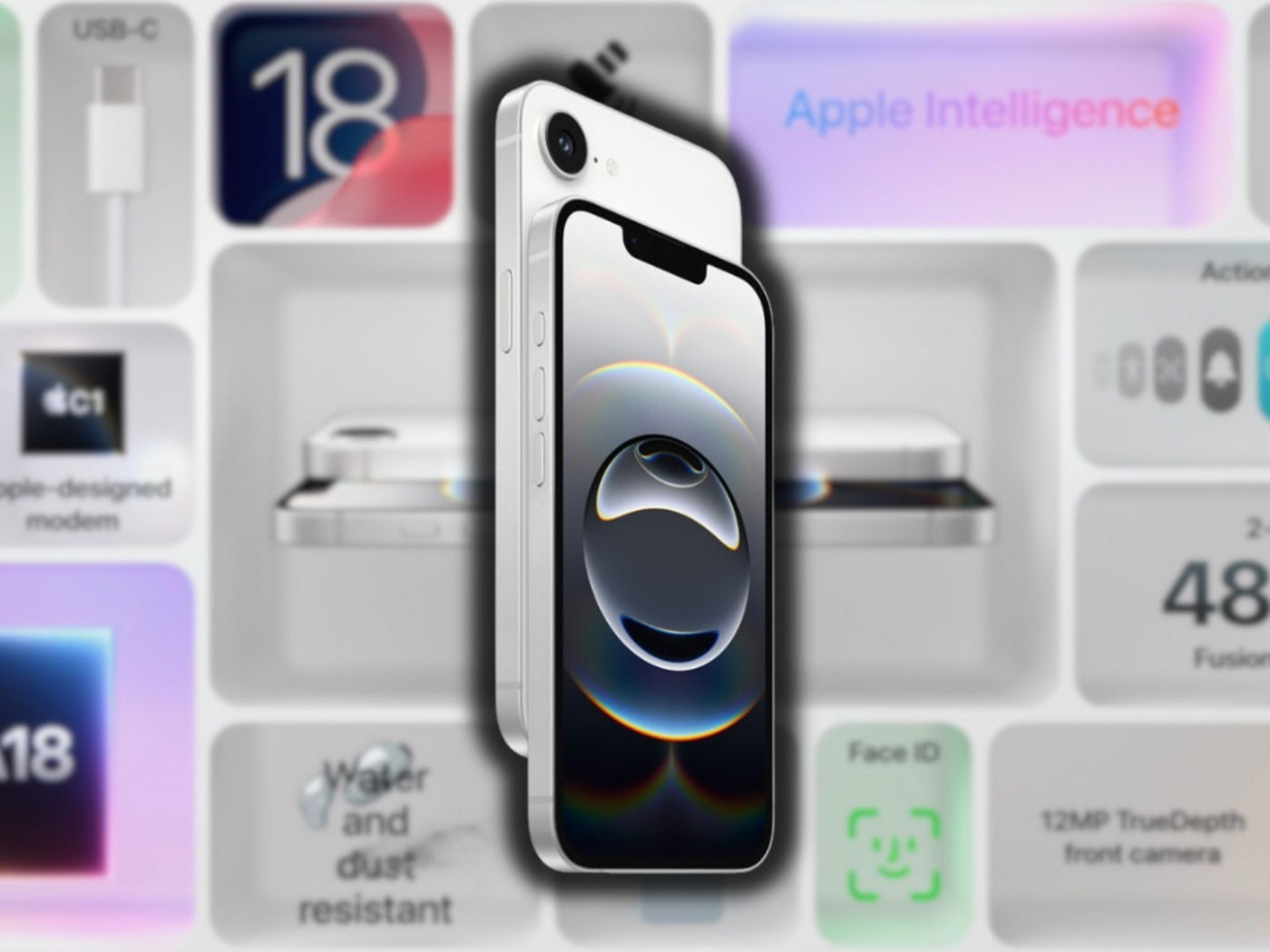 iPhone 16e é anunciado com tela OLED, chip A18, Face ID e Apple Intelligence - TechShake