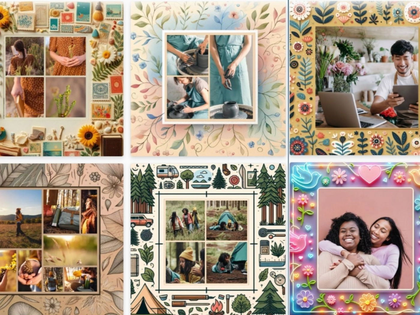 Microsoft Designer adiciona IA que cria molduras e colagens de fotos ...