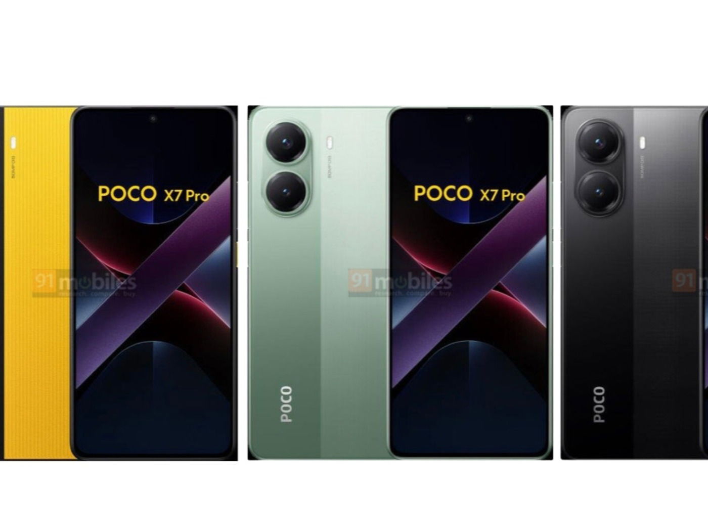 POCO X7 e POCO X7 Pro: Design e especificações são vazados - TechShake