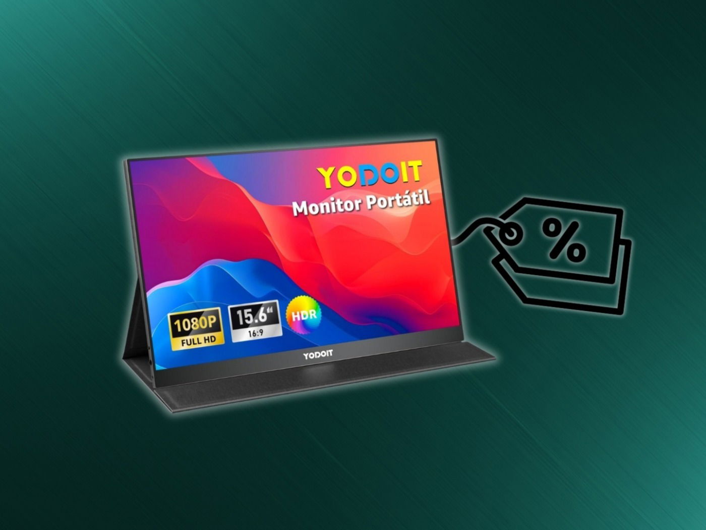 Precisando de uma 2ª tela? Monitor portátil Full HD sai por menos de R ...