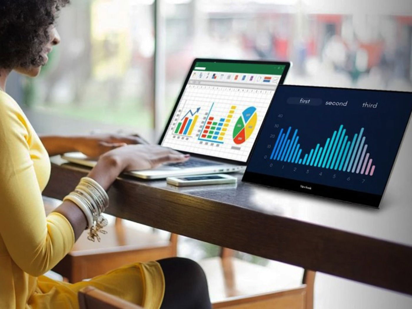 ViewSonic apresenta telas portáteis OLED e resolução 4K; Conheça os ...